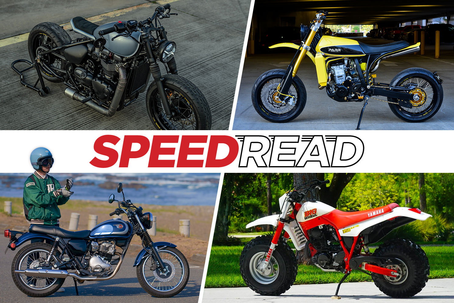 Speed Read: A Custom Triumph Bobber To Match a Porsche 911 and More