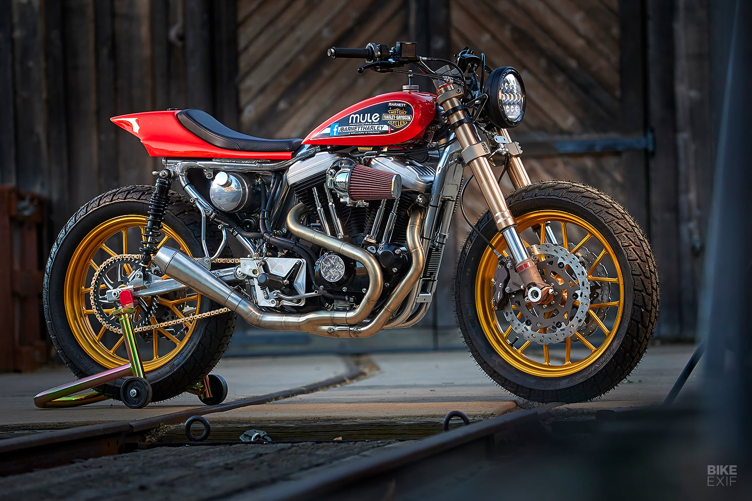 How To Build a Harley Sportster Street Tracker, the Mule Way