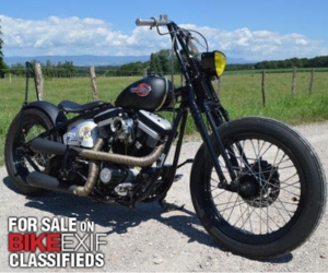 Streamliner: A Mooneyes-Inspired Drag Bike With Two Triumph TR6 Engines